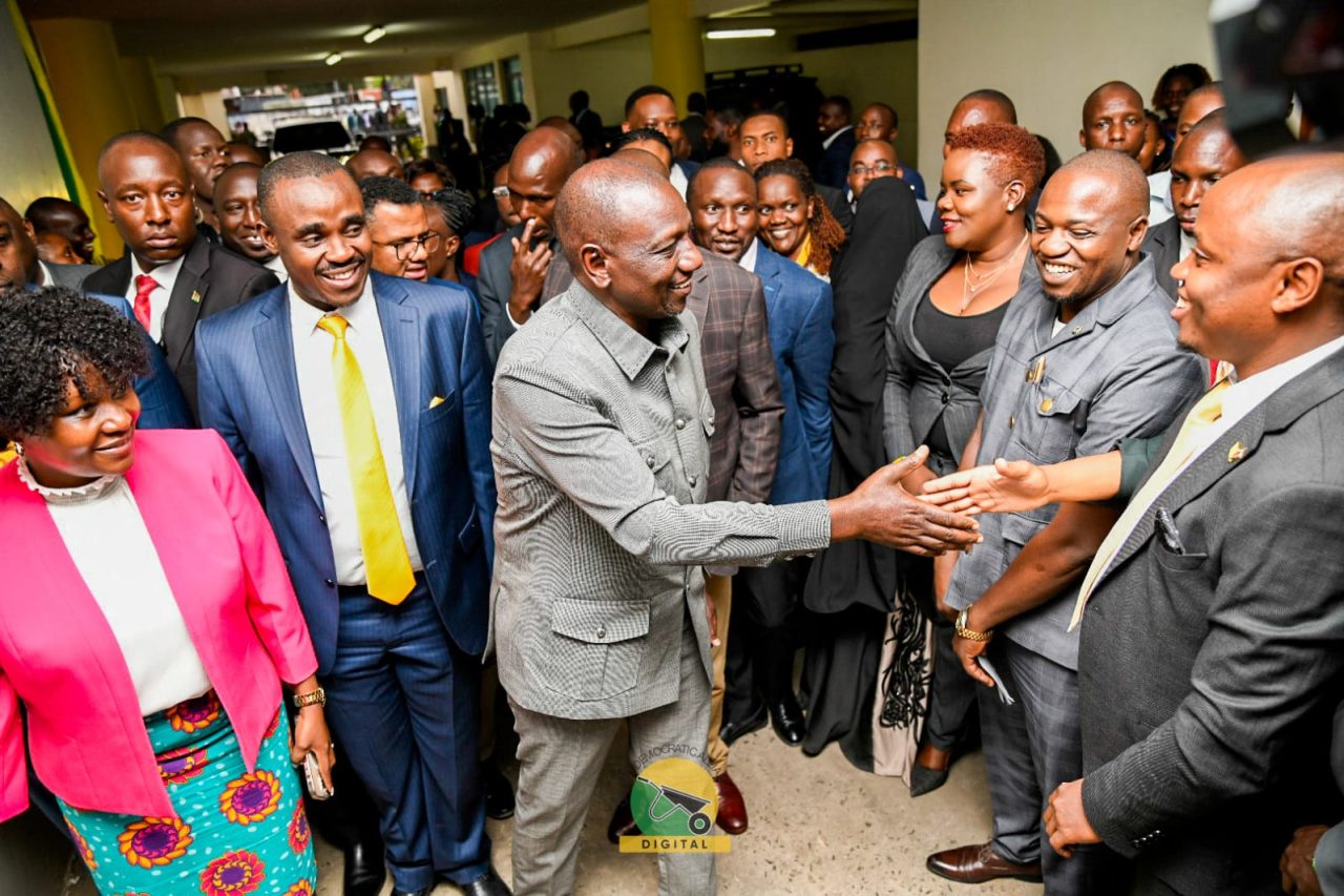 Party Leader, President William Ruto, visits UDA headquarters ... Party Leader, President William Ruto, visits UDA headquarters ...