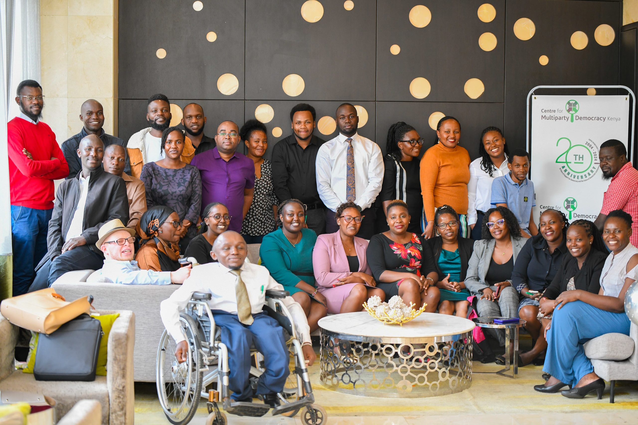 Members of the UDA Party secretariat attended a meeting facilitated by ...