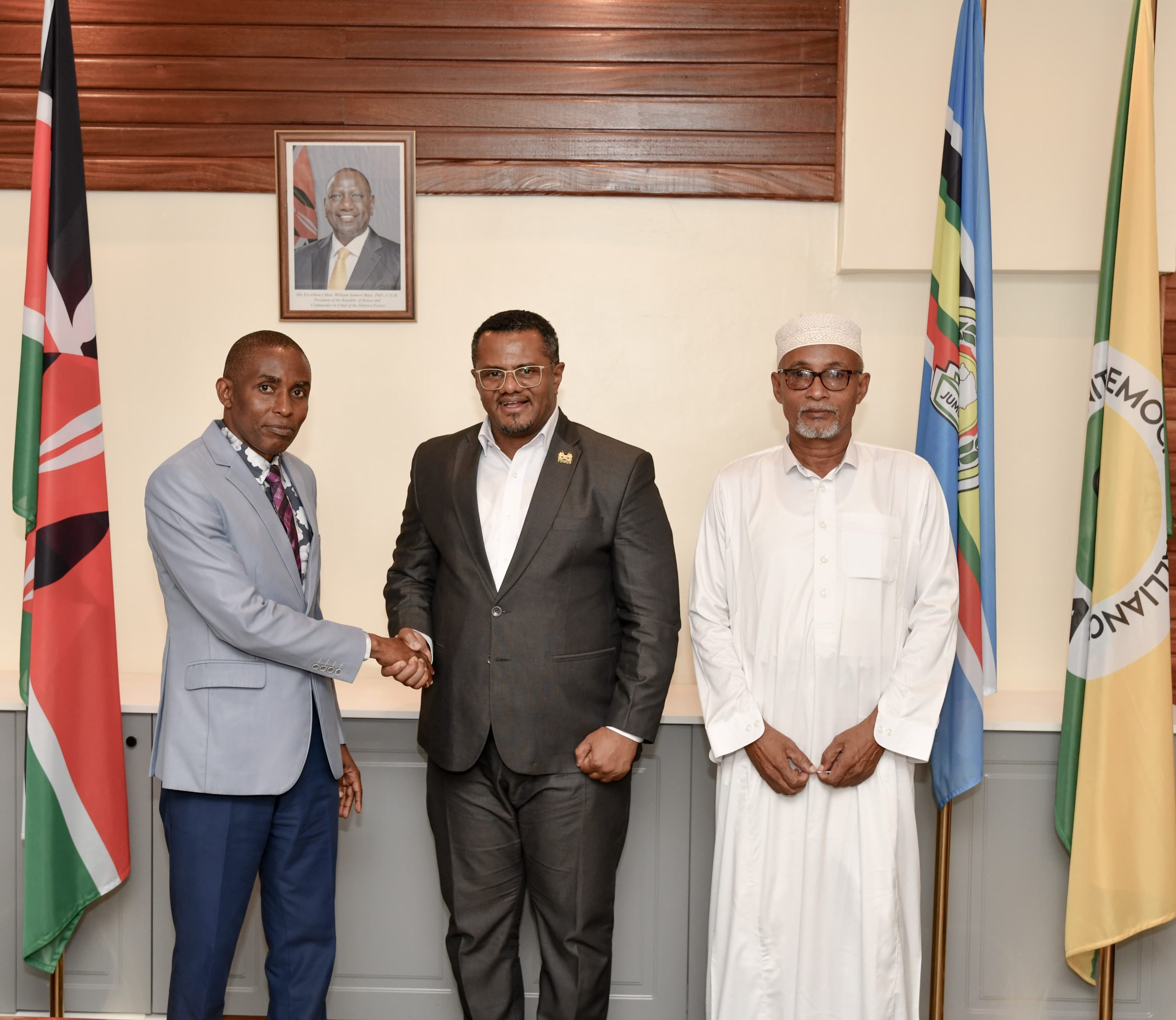 UDA SG Hassan Omar meets Magarini candidate Stanley Kenga - United ...