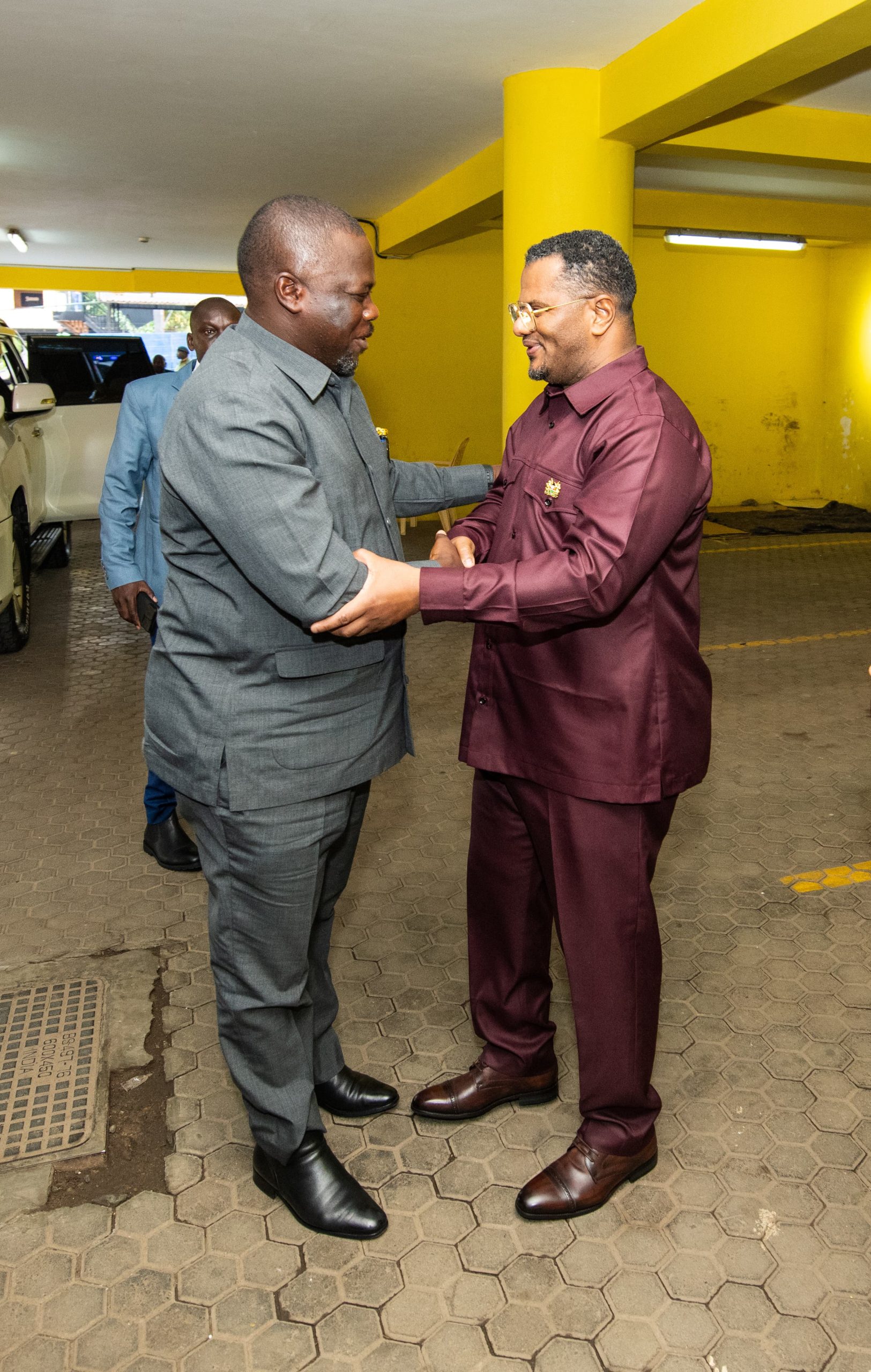 UDA SG Hassan Omar hosts Uganda's ruling NRM counterpart General Rtd ...