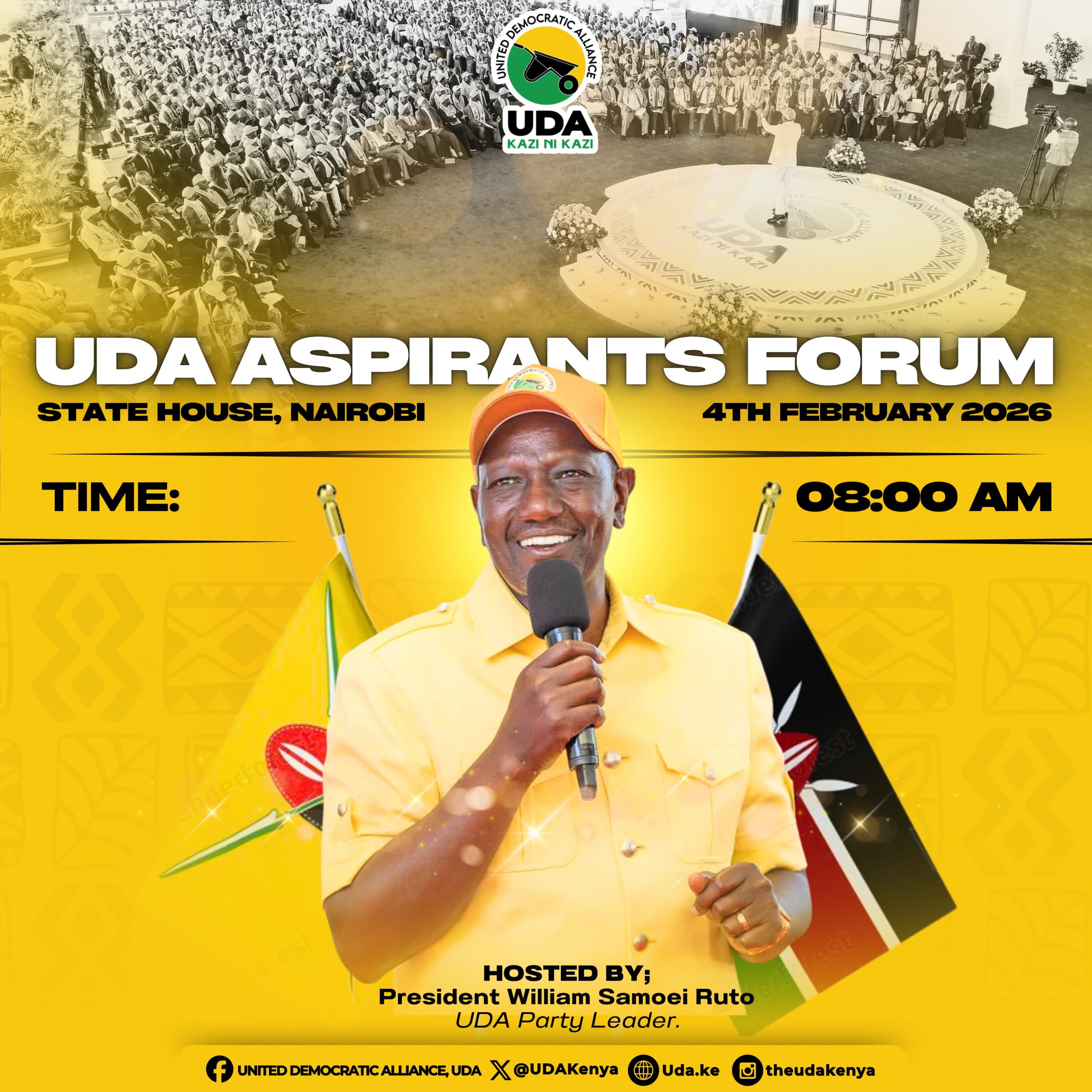INAUGURAL UDA ASPIRANTS' FORUM (UAF) - United Democratic Alliance